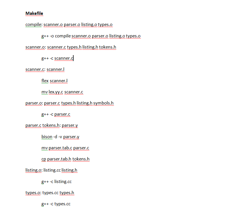 Solved CMSC 430 Project 4 The fourth project involves | Chegg.com