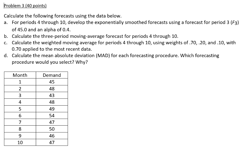 Solved Problem 3 (40 points) Calculate the following | Chegg.com Solved Problem 3 (40 points) Calculate the following | Chegg.com