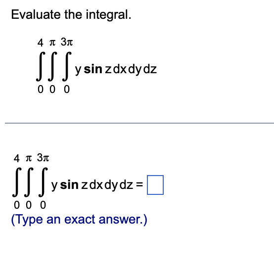 Solved Evaluate the | Chegg.com