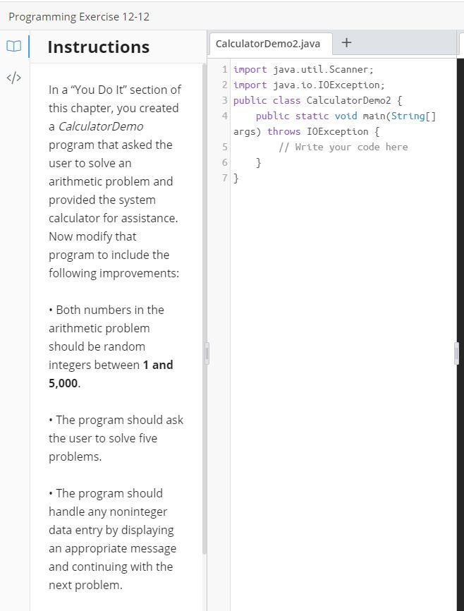 In a “You Do It” section of this chapter, you | Chegg.com