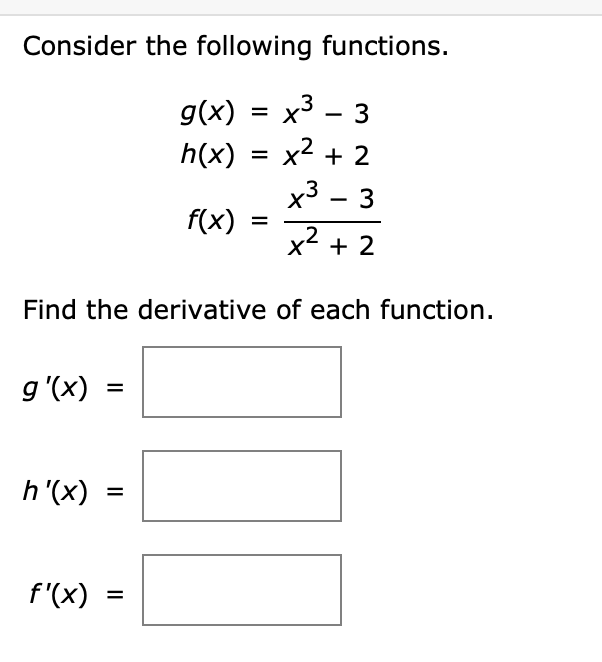 Solved Consider the following | Chegg.com