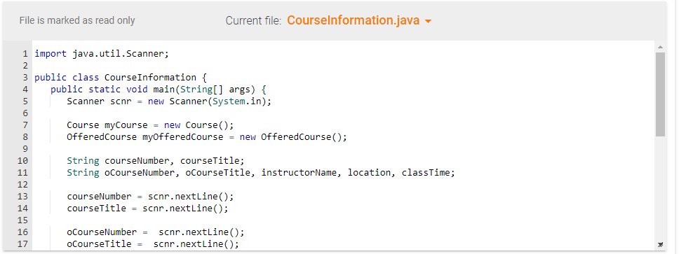 Solved Given main0, define a Course base class with methods | Chegg.com