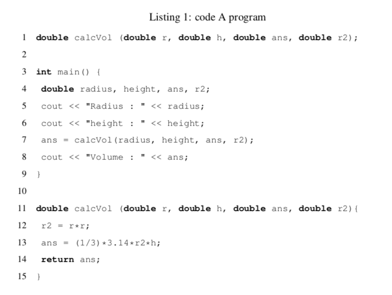 Solved A programmer was asked to create a program to | Chegg.com