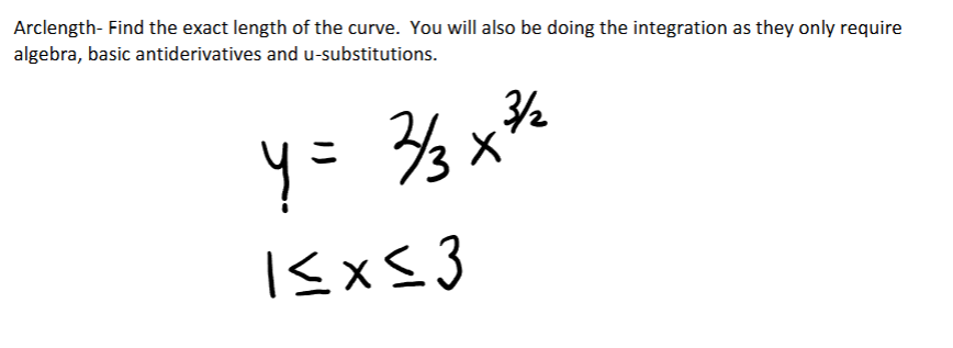 Solved Arclength- ﻿Find the exact length of the curve. You | Chegg.com