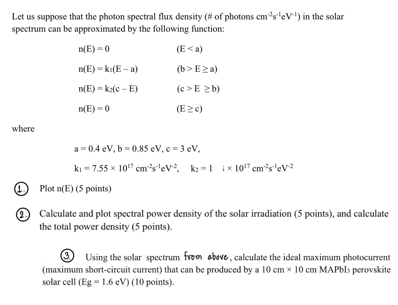 Solved Let us suppose that the photon spectral flux density | Chegg.com