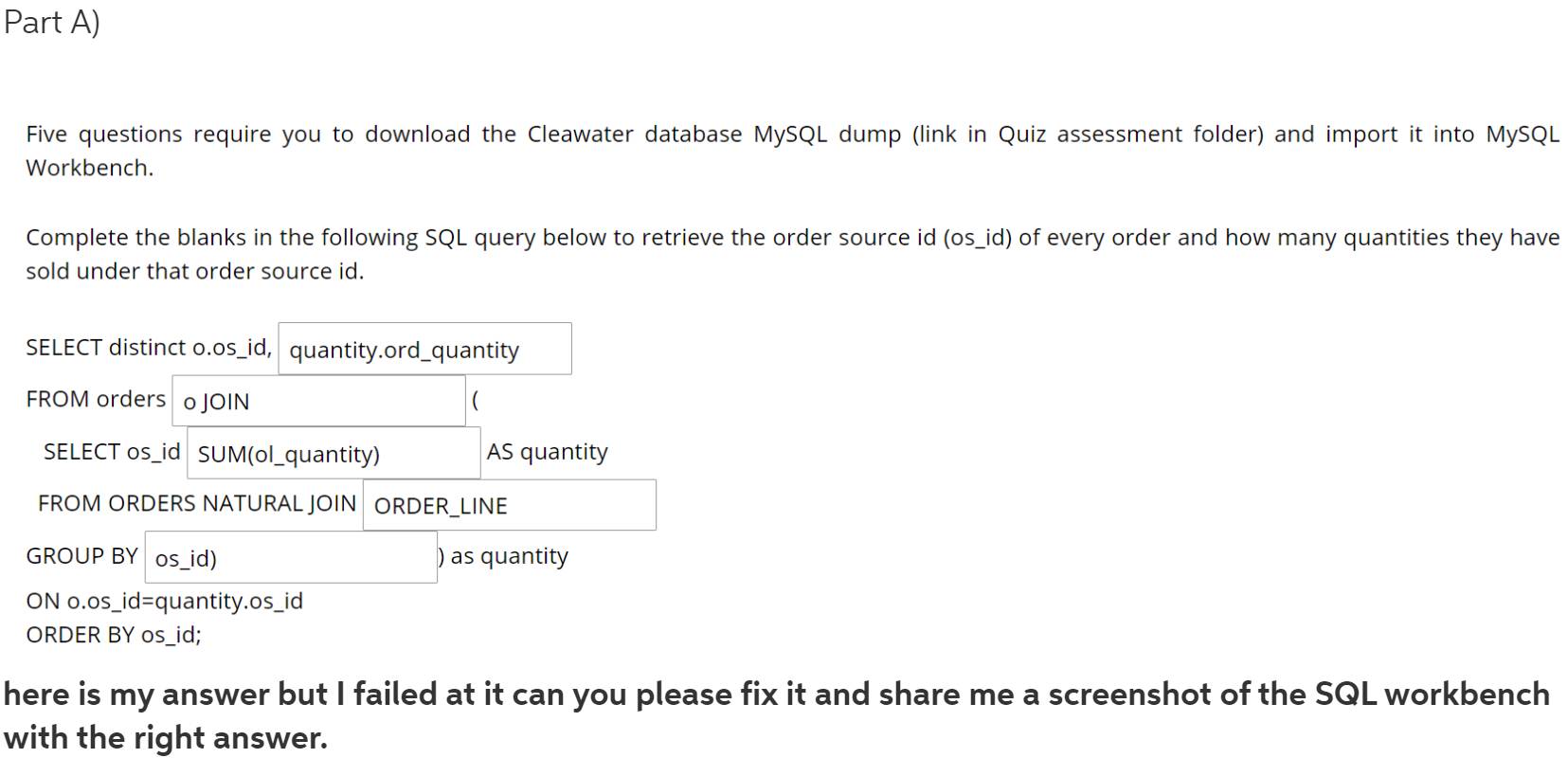 Solved Provided script for the AdditionCollege Clearwater | Chegg.com
