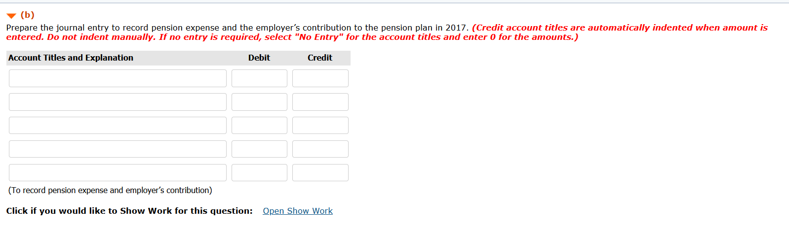 Solved Exercise 20-12 (Part Level Submission) Bramble | Chegg.com