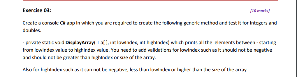 Solved Exercise 01: Asynchronous Programming. Build the | Chegg.com