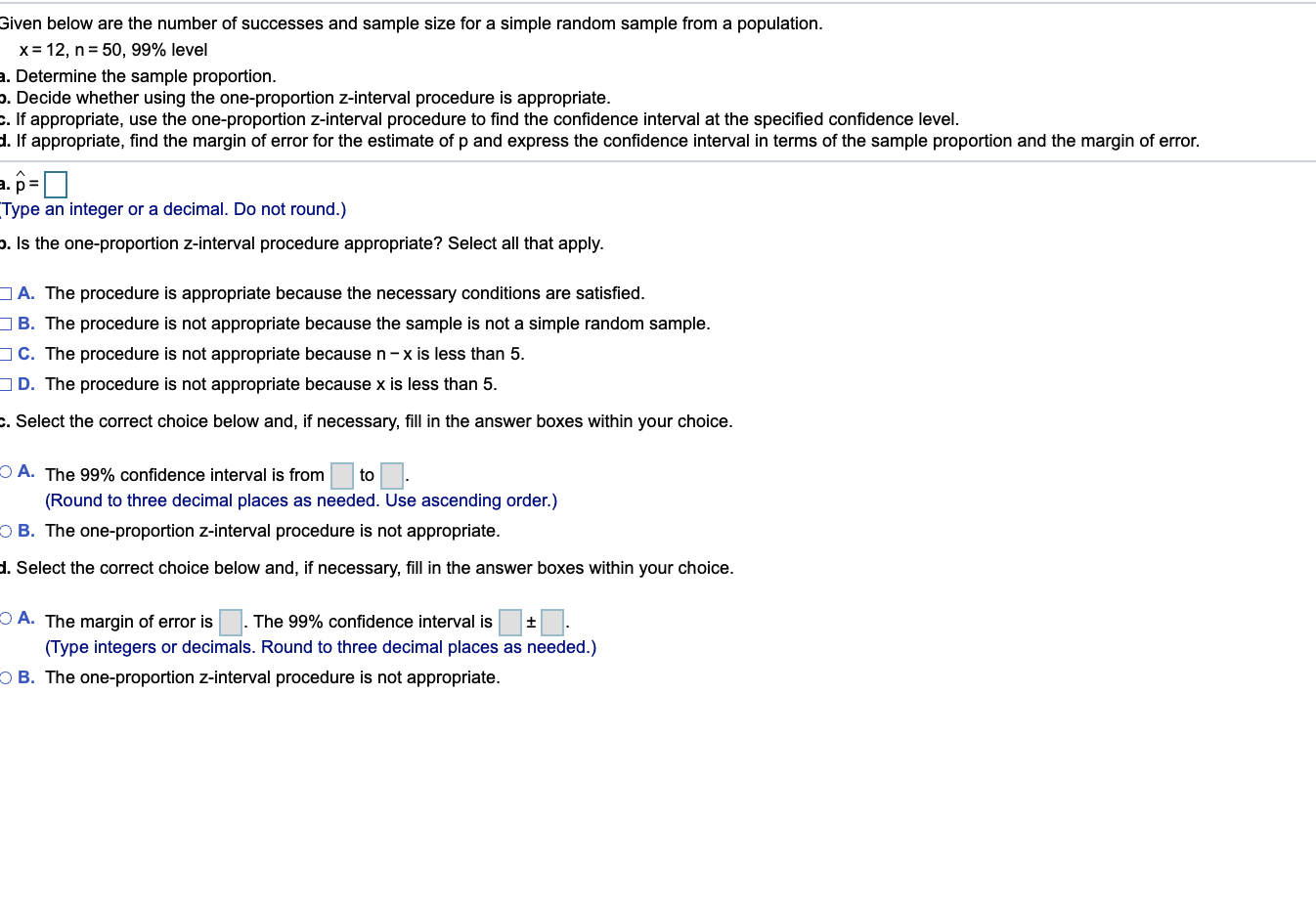 Solved This exercise involves the use of an unrealistically | Chegg.com