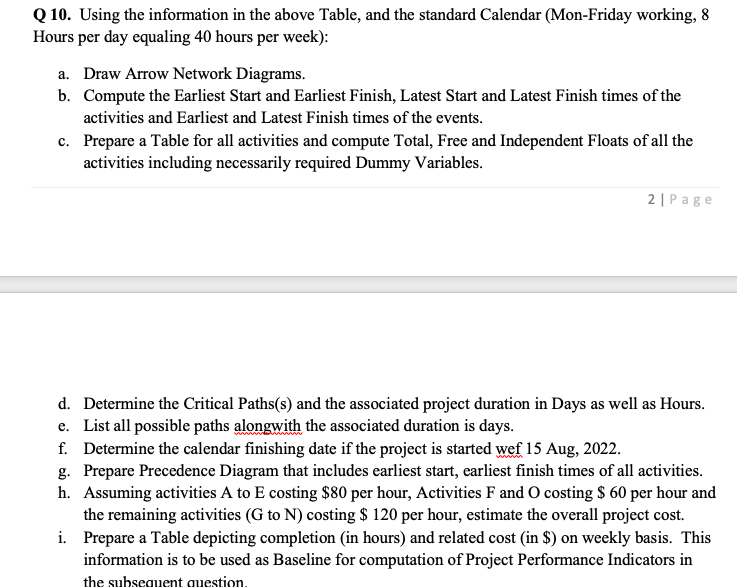 Solved Planning a Project aimed at Design and Development of | Chegg.com