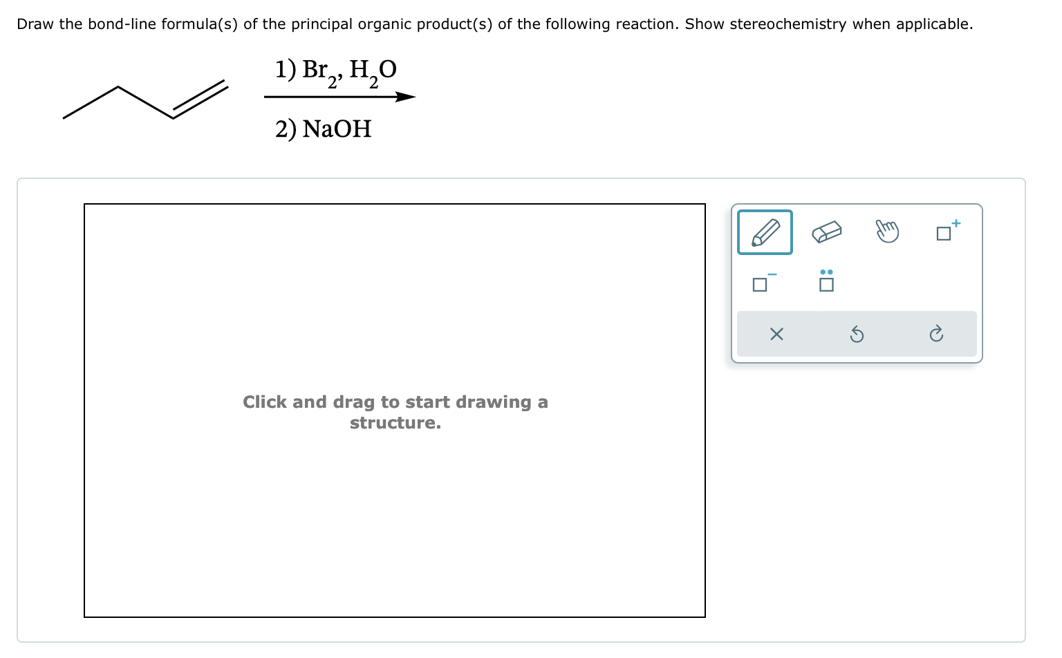 Solved Draw the bond-line formula(s) ﻿of the principal | Chegg.com
