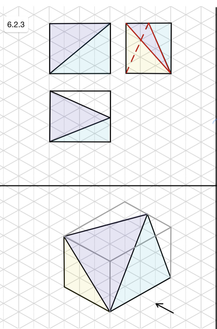 Solved Exercise6.2 Draw a missing line.∇∇ | Chegg.com