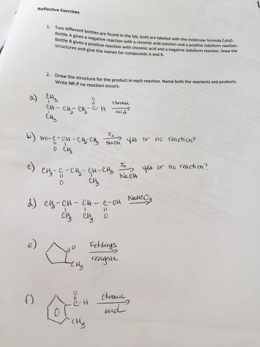 Solved PRE-LABORATORY ASSIGNMENT EXPERIMENT 24 Aldehydes, | Chegg.com