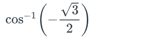 Solved cos−1(−23) | Chegg.com