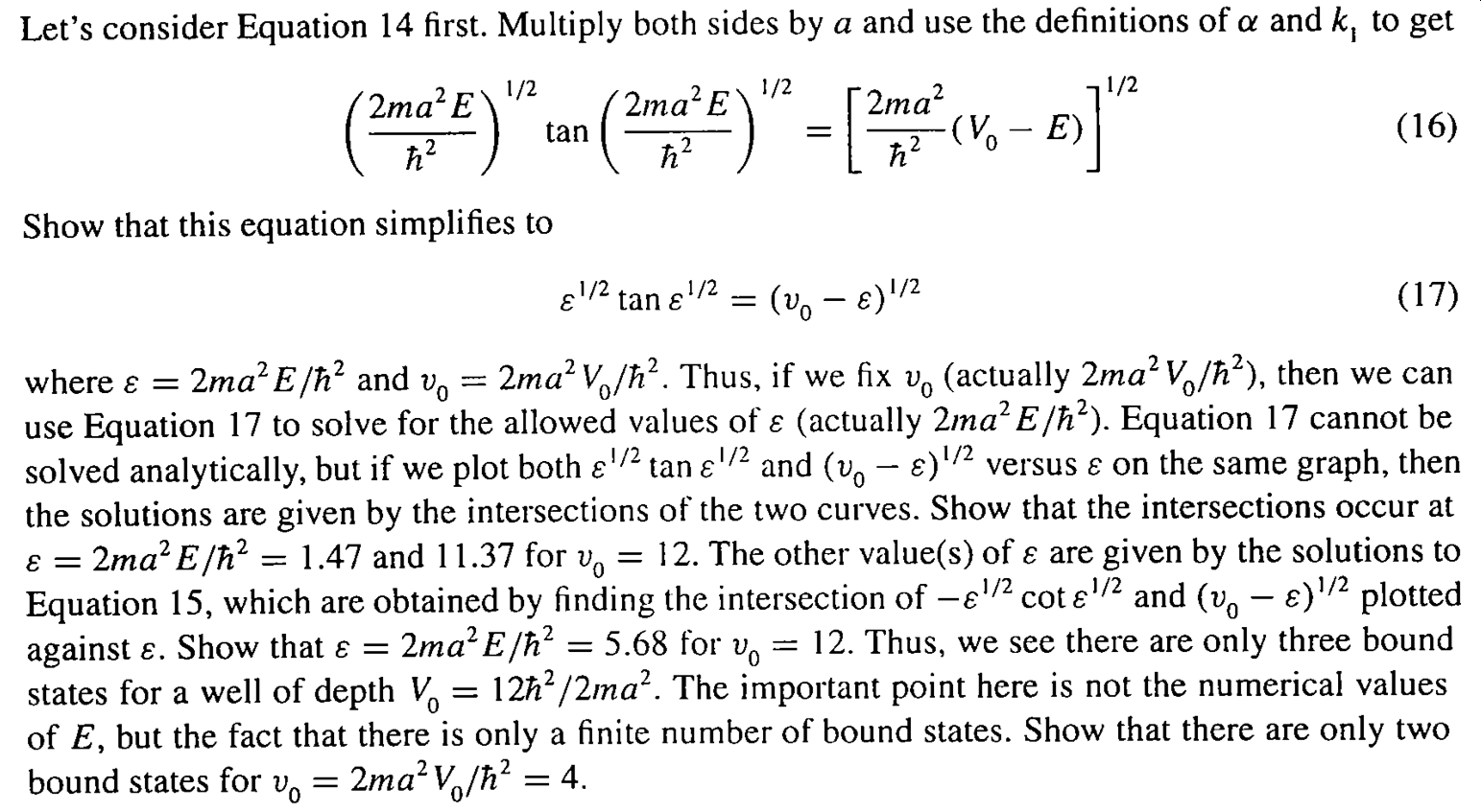 4–38. In this problem, we will consider a particle in | Chegg.com