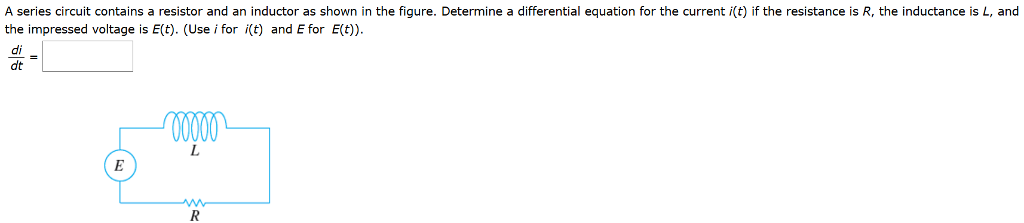 Solved A series circuit contains a resistor and an inductor | Chegg.com
