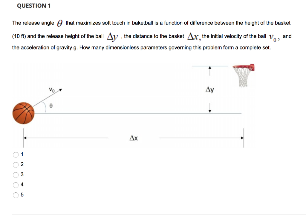 Solved QUESTION 1 The release angle that maximizes soft | Chegg.com