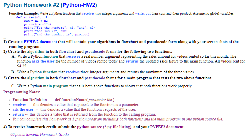 Solved Sum N1 N2 Printthe Sun Is Sum Python Homework 3795
