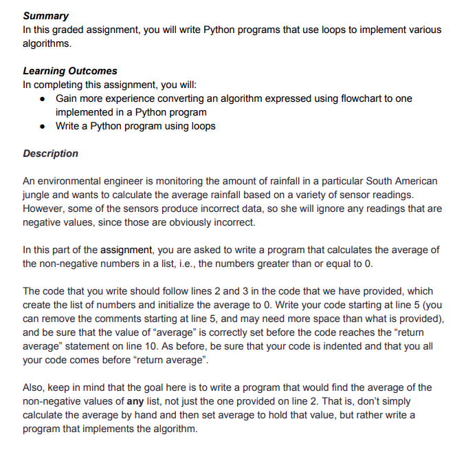 Solved Summary In This Graded Assignment You Will Write