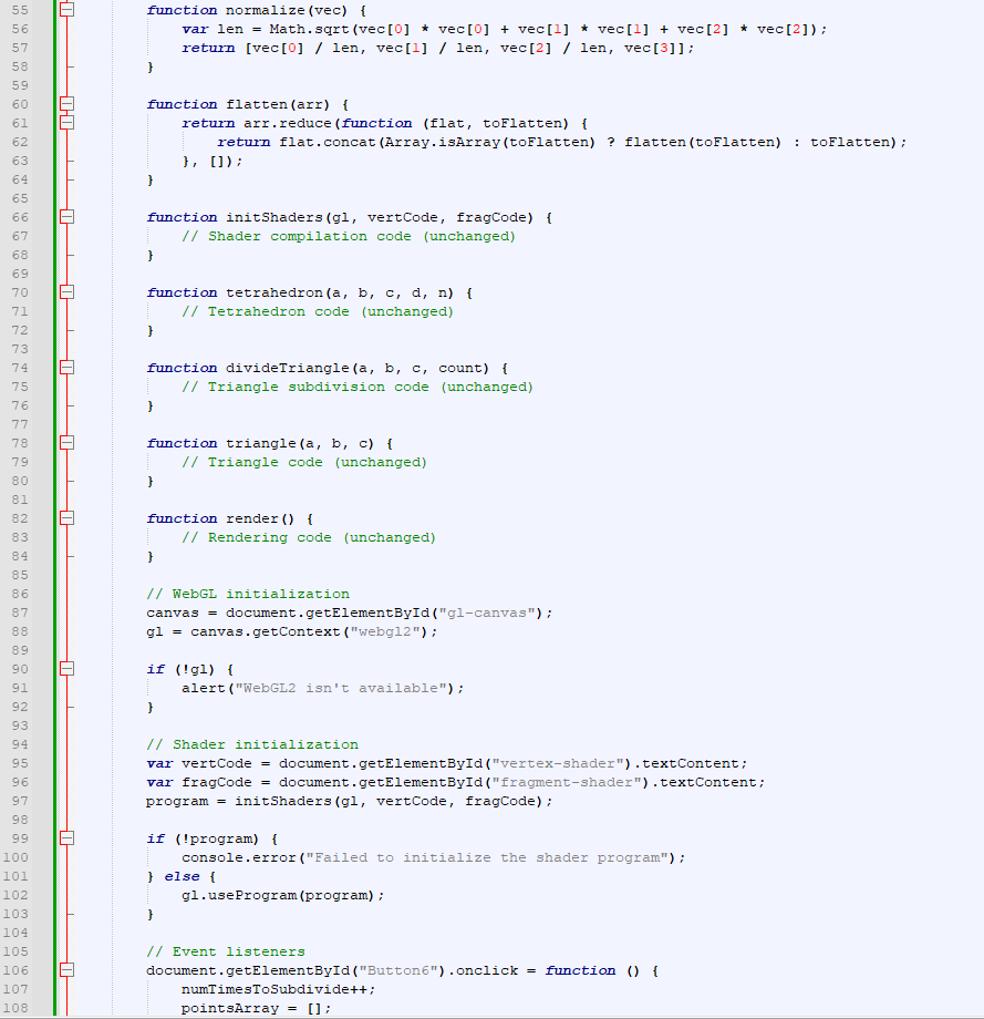 Solved I am having trouble rendering this recursive sphere. | Chegg.com