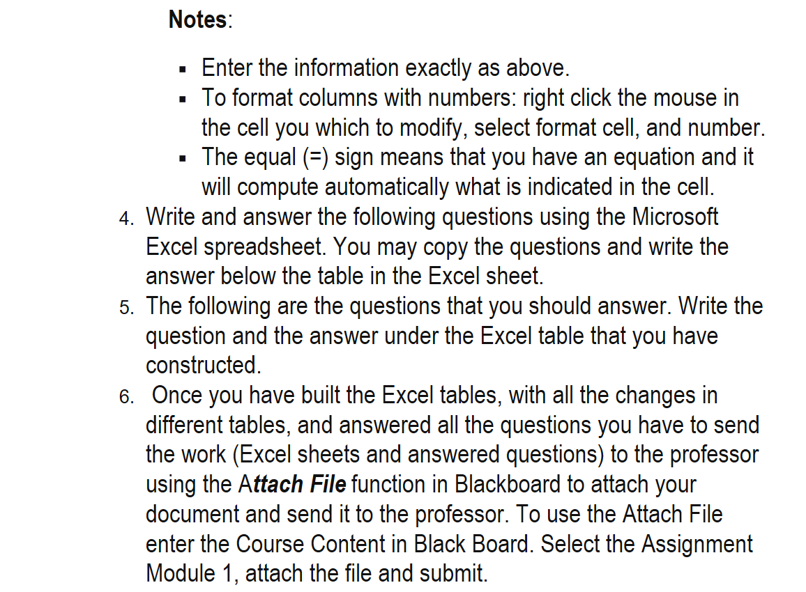 Solved Steps: 1. Start the Microsoft Excel software program. | Chegg.com
