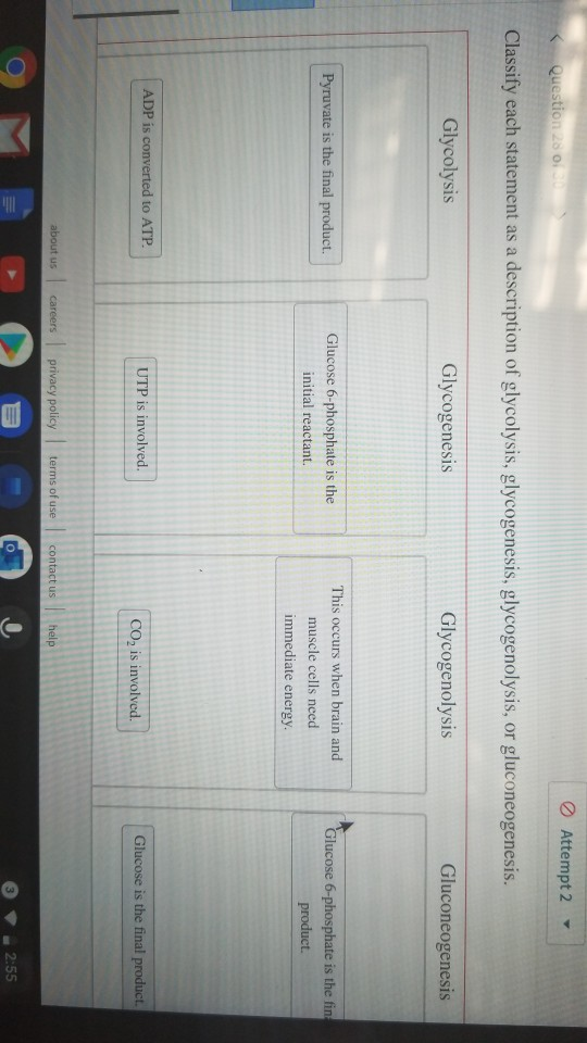 Solved Question 28 0 Attempt 2 Classify each statement as a | Chegg.com
