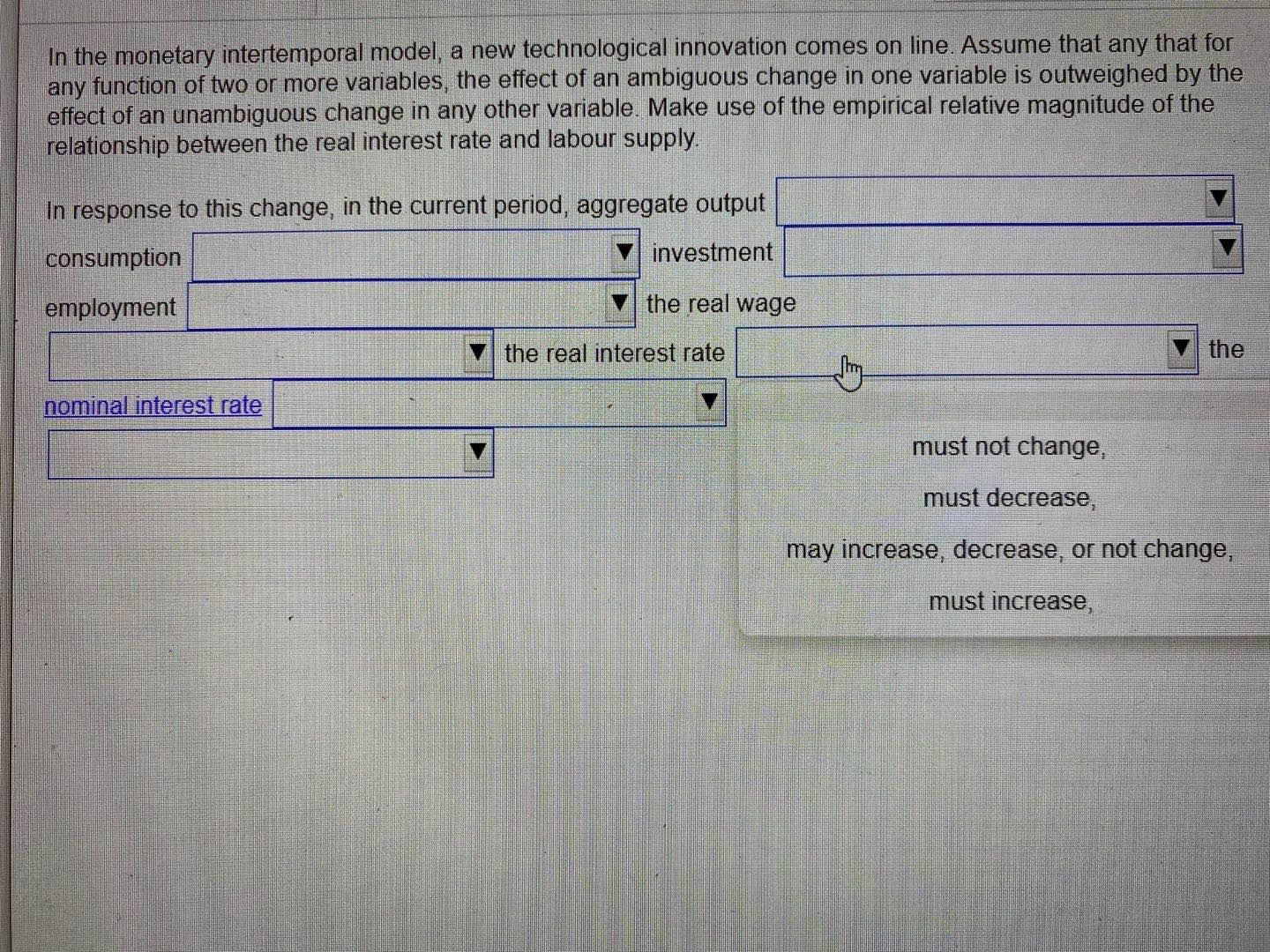 Solved In the monetary intertemporal model, a new | Chegg.com