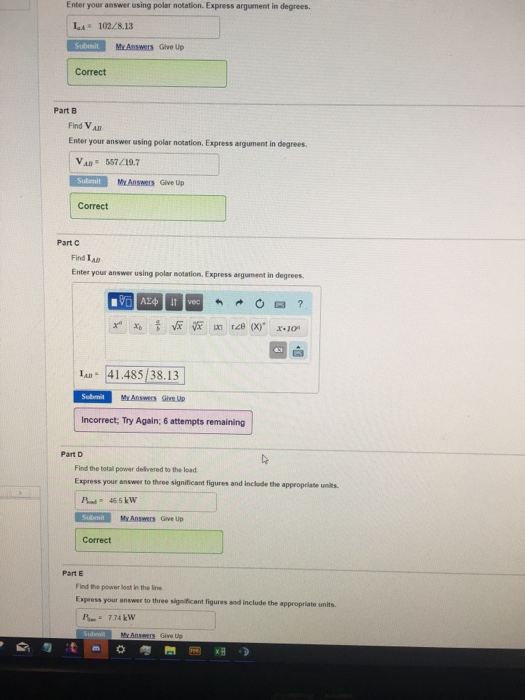 Solved Enter your answer using polar notation. Express | Chegg.com