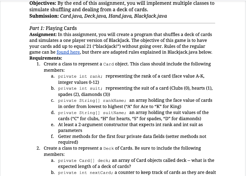 Solved Objectives By The End Of This Assignment You Will