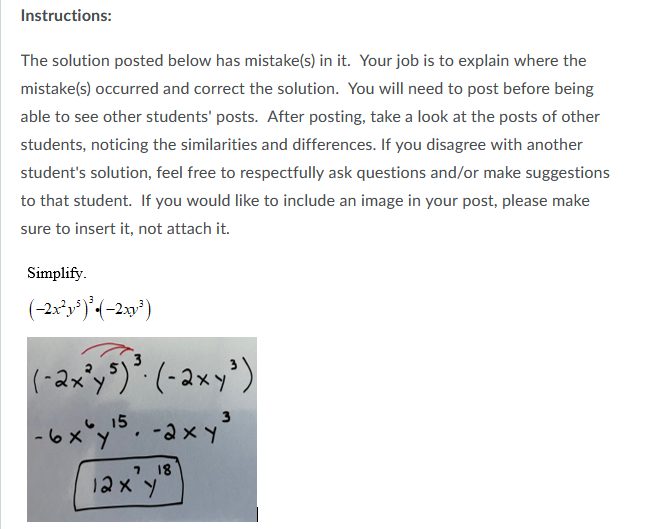 Solved Instructions: The solution posted below has | Chegg.com