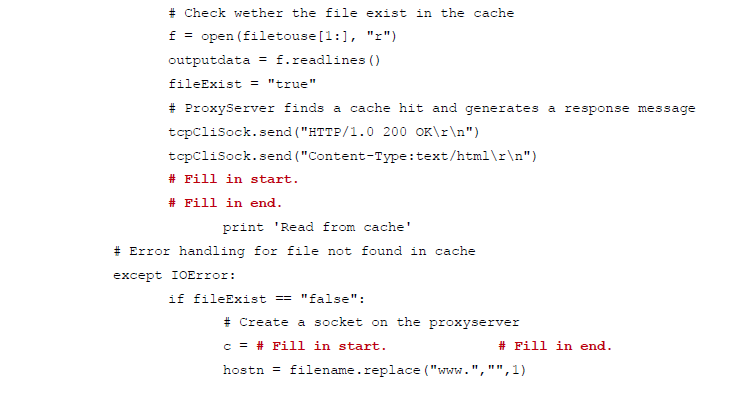 Make a Python 3 program that runs as a proxy server. | Chegg.com