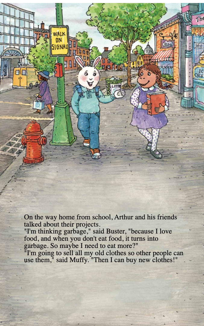 Solved MARC BROWN ARTHUR Turns Green DE MARC BROWN ARTHUR | Chegg.com