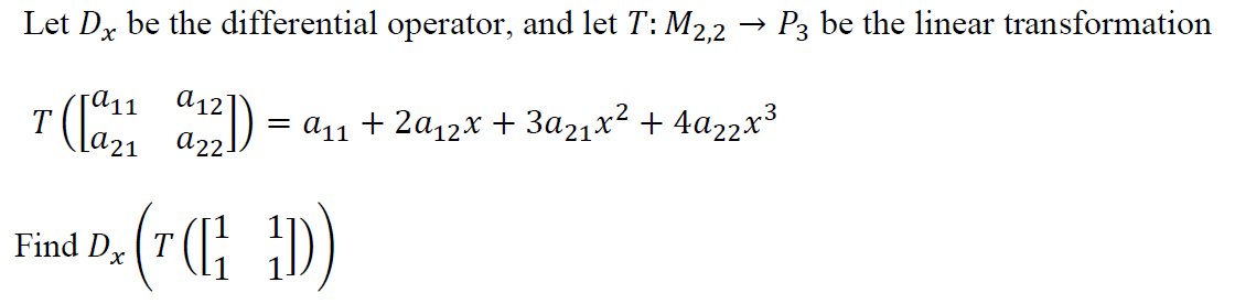 Solved Using the differential operator as referenced in | Chegg.com
