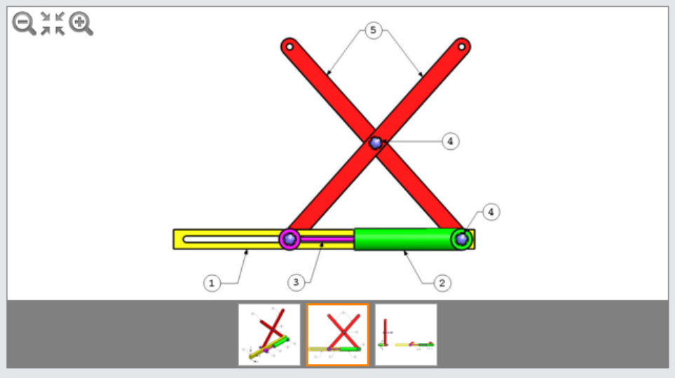 Solved E21401: Build this assembly in SOLIDWORKS (Linkage | Chegg.com