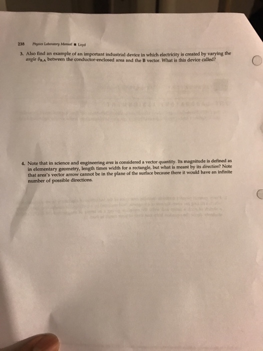 Solved 238 Physics Laberatory Mamol Loyd 3. Also find an | Chegg.com