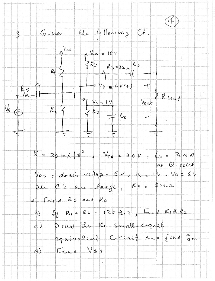 Solved Given the following | Chegg.com