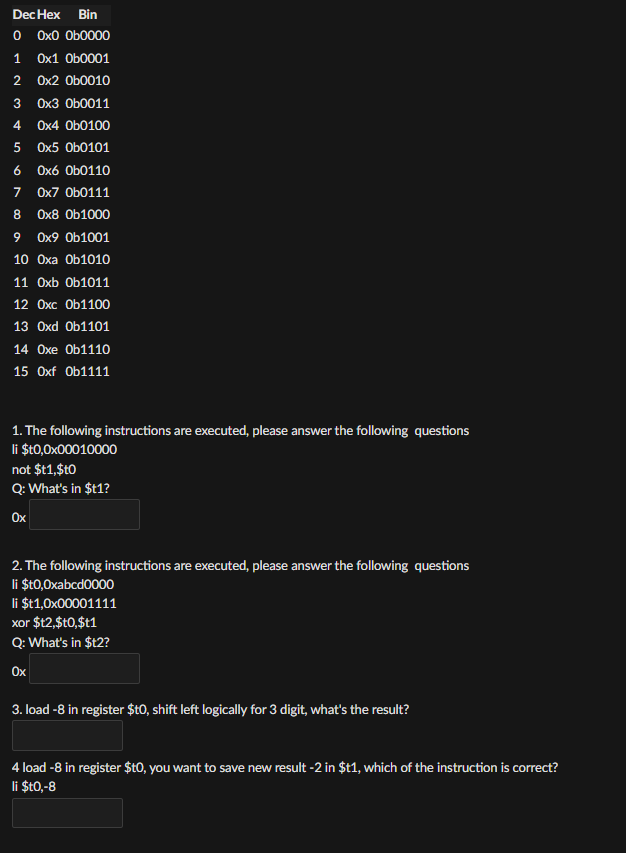 Solved 1. The following instructions are executed, please | Chegg.com