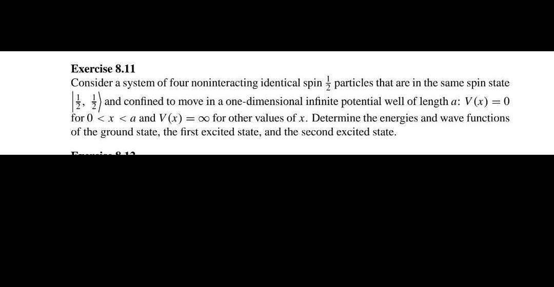 Solved Exercise 8.11 Consider a system of four | Chegg.com