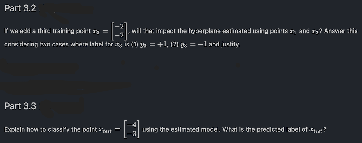 Solved hi, ı need help with this SVM(Support vector machine | Chegg.com