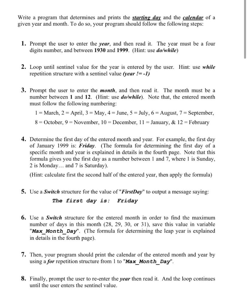 Write a program that determines and prints the | Chegg.com