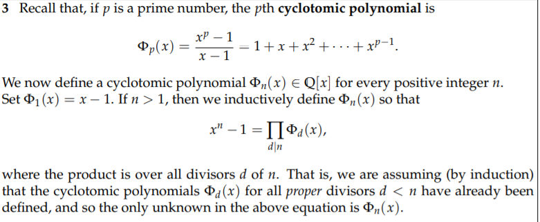 Solved 3 Recall that, if p is a prime number, the pth | Chegg.com