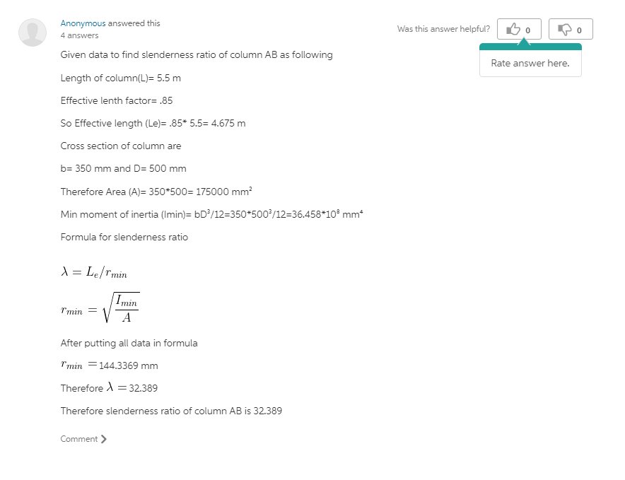 Solved RC Column Design The braced RC frame shown in the | Chegg.com