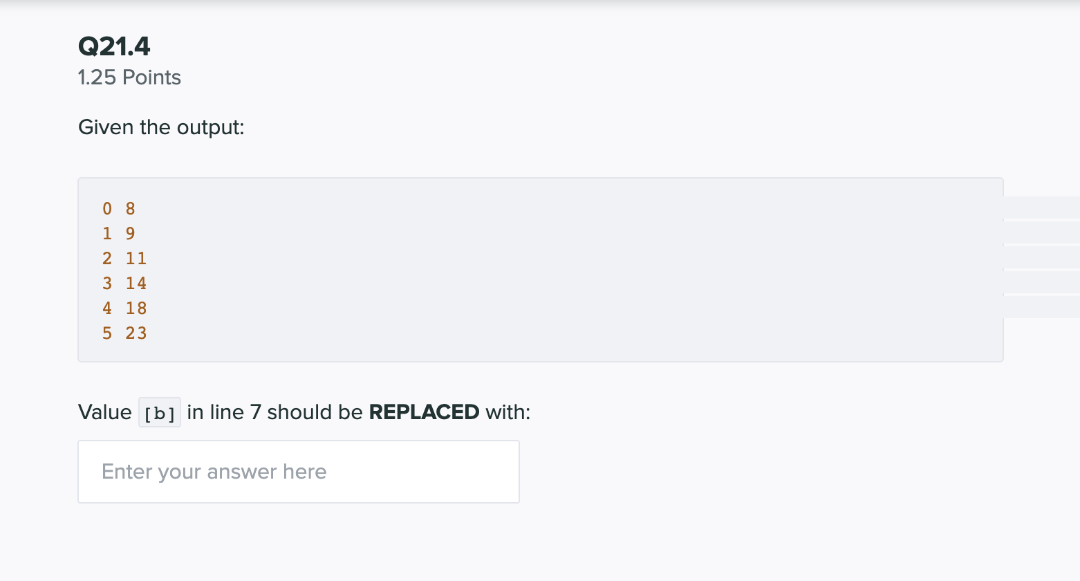 Solved Q21 C++ For Loops 5 Points Consider the following C++ | Chegg.com