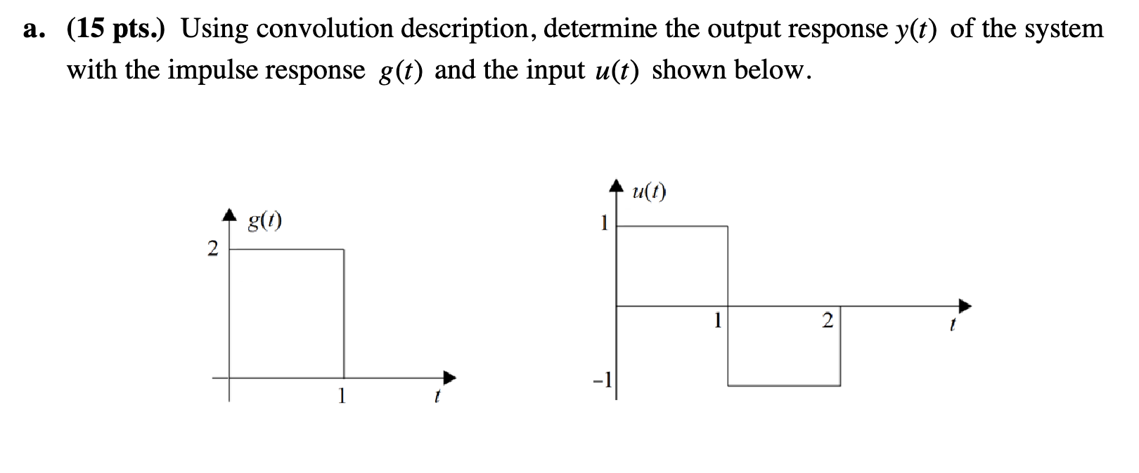 Solved Solve this and show all the stepsa.Using convolution | Chegg.com