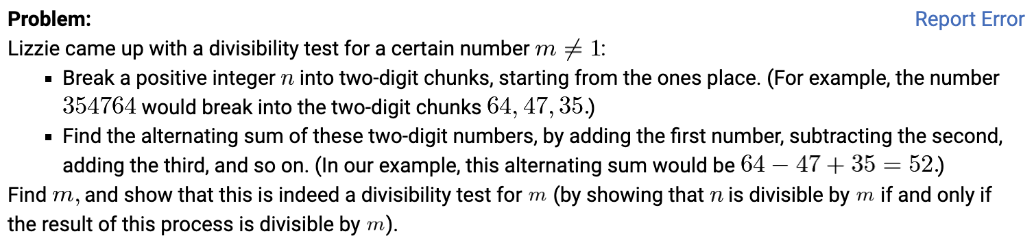 Solved I know that the variable m must be 101, but I am not | Chegg.com