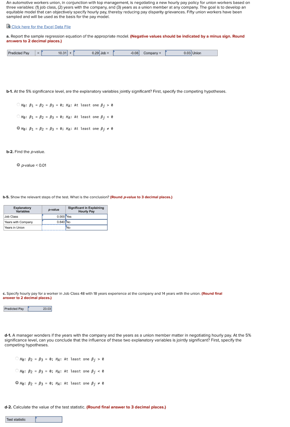 Solved An automotive workers union, in conjunction with top | Chegg.com