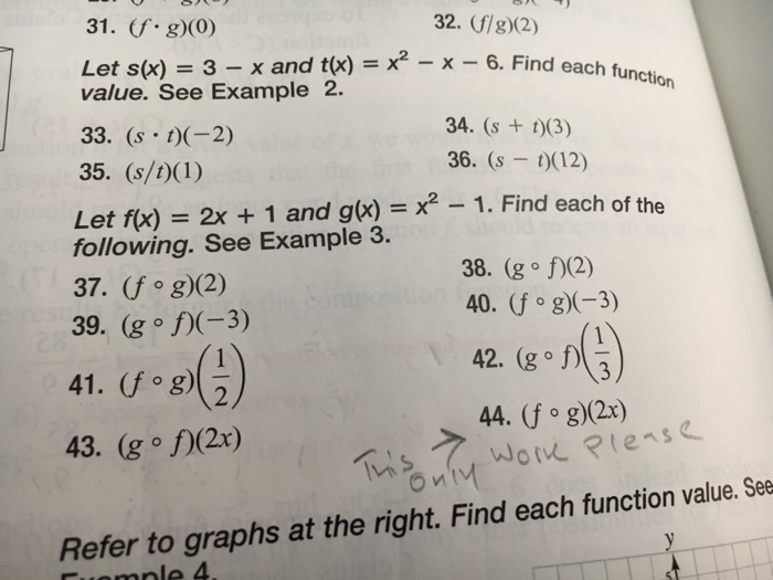 Solved Let s(x) = 3 - x and t(x) = x^2 - x - 6. Find each | Chegg.com Solved Let s(x) = 3 - x and t(x) = x^2 - x - 6. Find each | Chegg.com