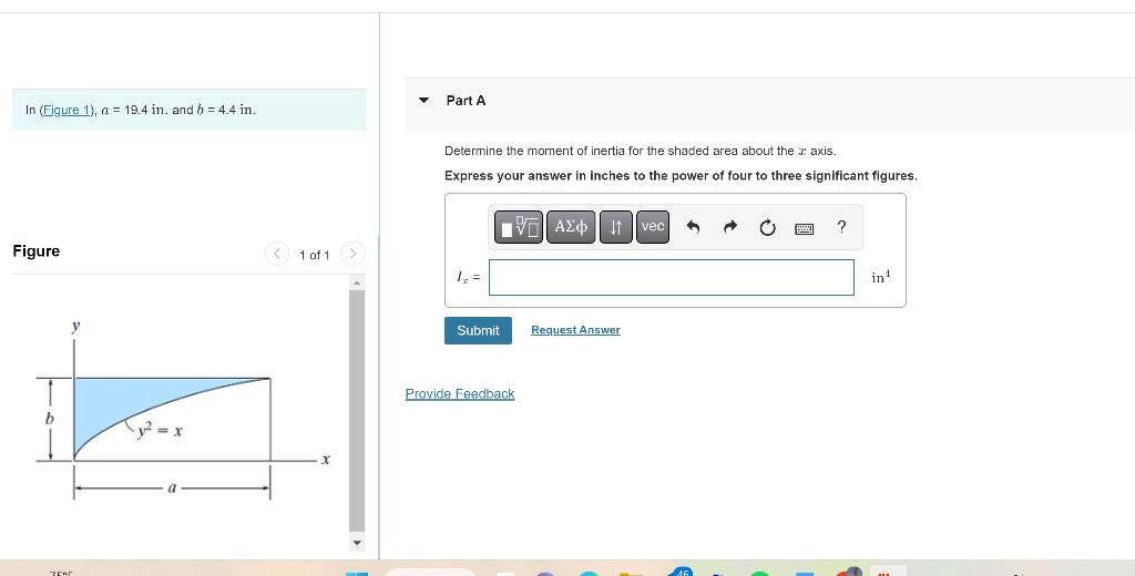 Solved In (Figure 1) a=19.4in. and b=4.4in. Part A Determine | Chegg.com Solved In (Figure 1) a=19.4in. and b=4.4in. Part A Determine | Chegg.com