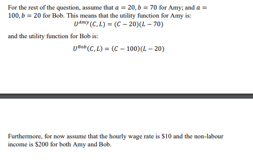 Solved For the rest of the question, assume that a = 20, b = | Chegg.com