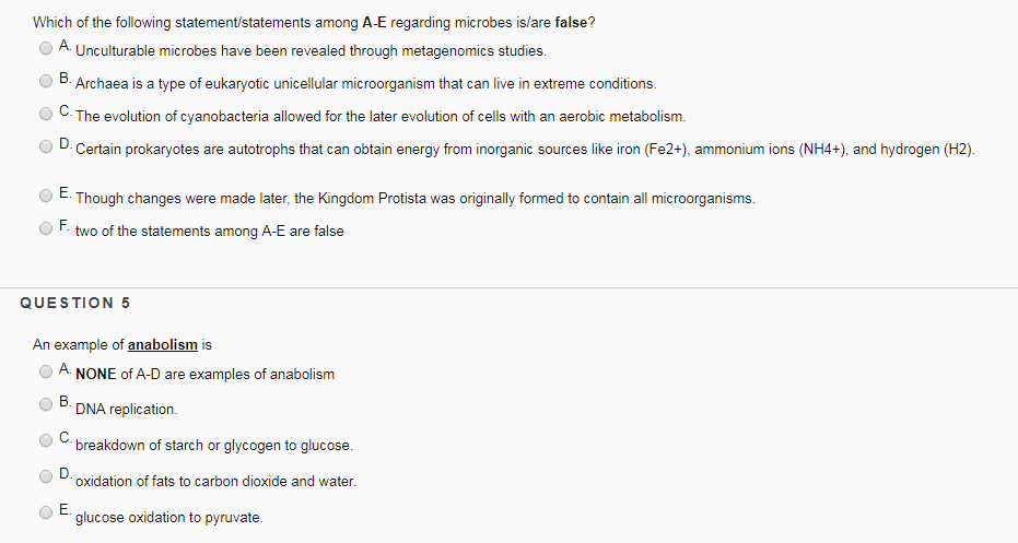 Solved Which of the following statement/statements among A-E | Chegg.com